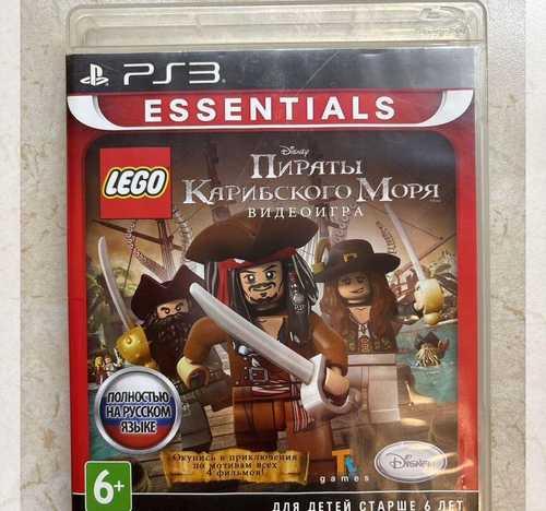 Игры ps3 Lego Пираты карибского моря