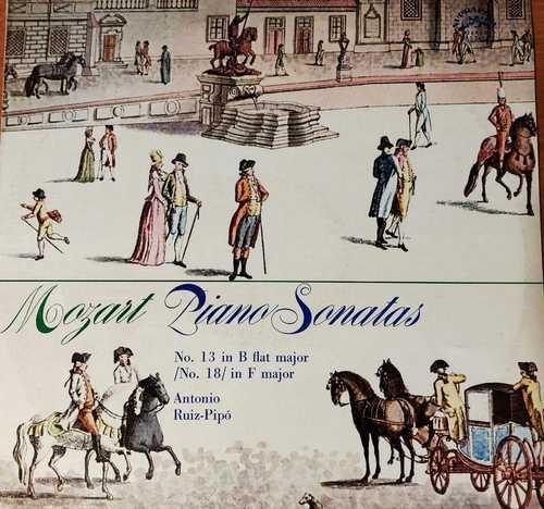 Пластинка LP Mozart Piano Sonatas