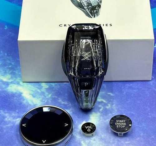 Хрустальная ручка кпп BMW G05, X стиль