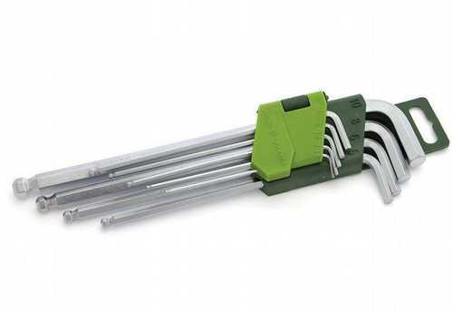 Набор ключей шестигранных с шаром удлинённых 9 шт