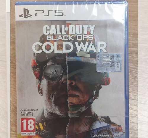 Call of duty black ops cold war ps5 новый диск