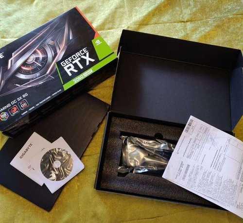 Коробка от Gigabyte Gaming OC 3X RTX 2060 Super