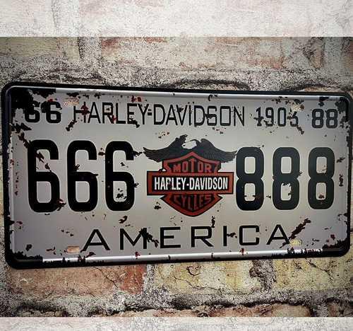 Декор Harley Davidson America 1903