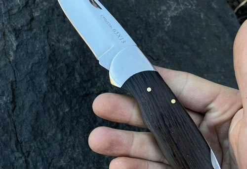 Складной нож лесной ручная работа
