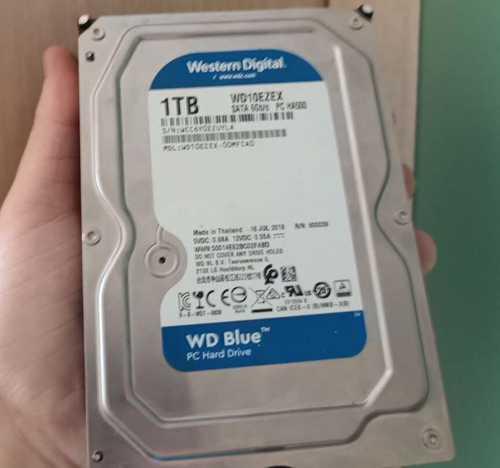 Жесткий диск wd blue 1tb