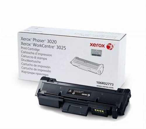 Картридж лазерный xerox (106R02773) Phaser 3020/WC