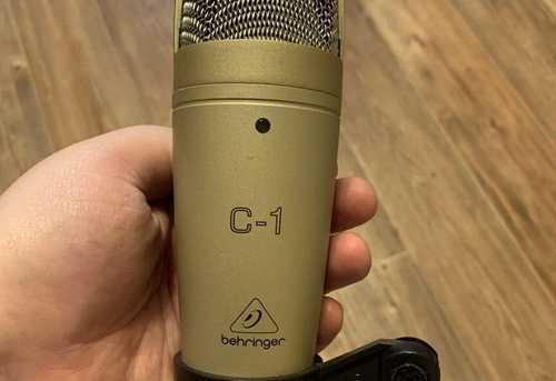 Микрофон проводной behringer C-1
