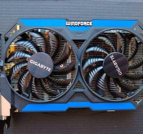 Видеокарта Gigabyte Geforce GTX 960 4 GB Windforce