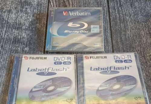 Болванки Blue Ray и Dvd-R Label flash