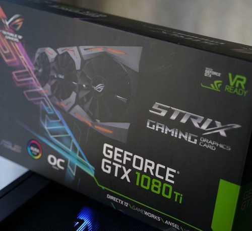 Asus ROG strix GTX 1080ti OC gddr5x 11Gb