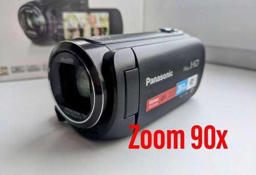 Видеокамера Panasonic HC-V380 с зуммом 90x, Новая