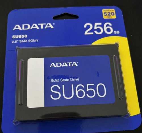 SSD накопитель adata SU650 2.5" 256 гб