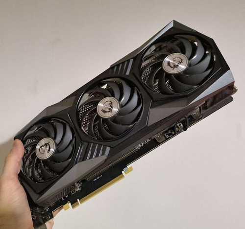 Видеокарта RTX 3070 Gaming X Trio MSI нерабоча