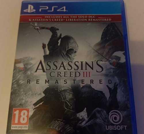 Assassins creed 3 remastered ps4