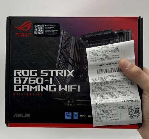 Asus ROG strix B760- I gaming wifi