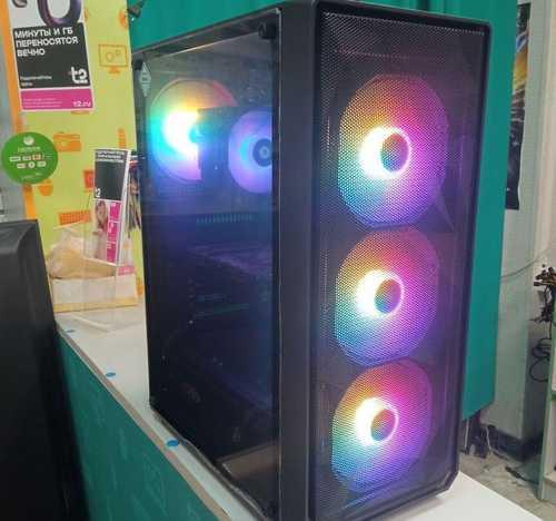 I5-7500/rx 580 8gb 2048sp/16 gd/ssd hdd/гарантия