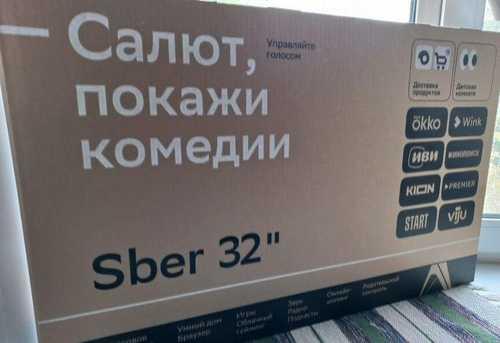 Телевизор Smart TV. 2023. Гарантия. 32”. New