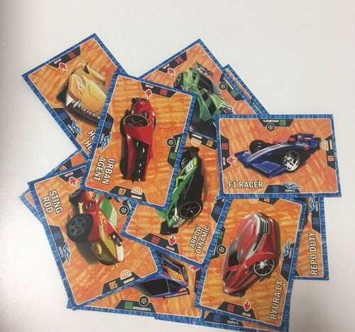 Коллекционные карточки Hot wheels