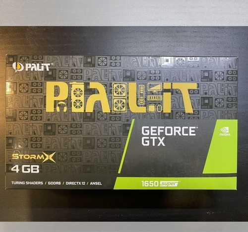 Видеокарта Palit GTX 1650 Super StormX OC 4gb