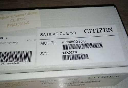 Термоголовка citizen CL-E720