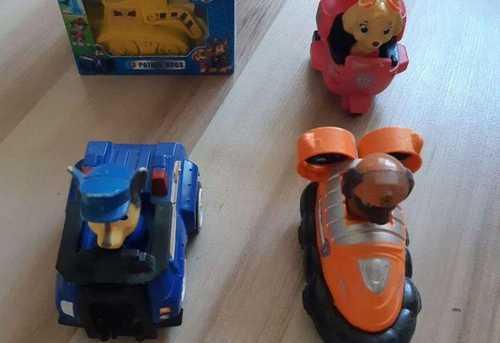 Детские машинки игрушки Щенячий патруль