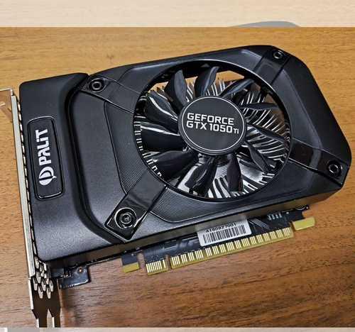 Palit GeForce GTX 1050 Ti StormX 4гб