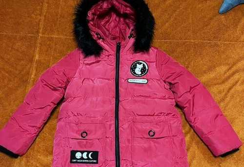 Куртка пальто зимняя пуховик Ostin. 134 см