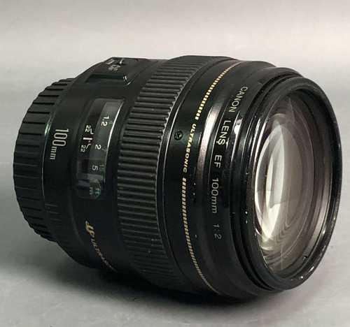 Canon 100mm F2 USM (Помята резьба под светофильтр)