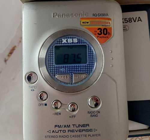 Кассетный плеер panasonic rq-sv58va