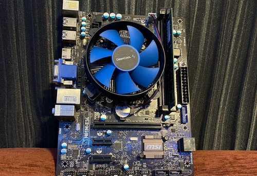 Комплект lga 1150 i5 4460, 8gb озу