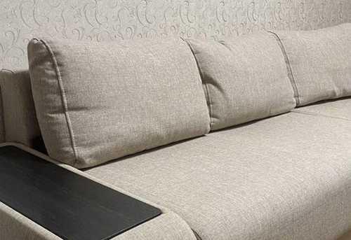 Угловой диван-кровать hoff бежевый