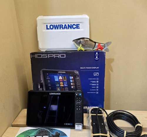 Lowrance HDS 10 pro  3in1HD Rus (23.3) (В наличии)