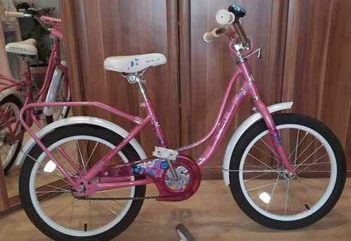 Детский велосипед для девочки stels wind 18"