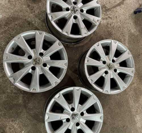 Литые диски peugeot citroen 4/118 r15