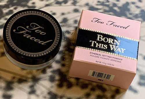 Too faced пудра