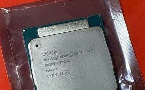 Процессор 8 ядер 16 потоков s2011-3 xeon E5-2640v3