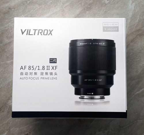 Объектив Viltrox AF 85mm f/1.8 ll Fujifilm XF