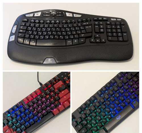 Клавиатуры Logitech A4Tech Sven