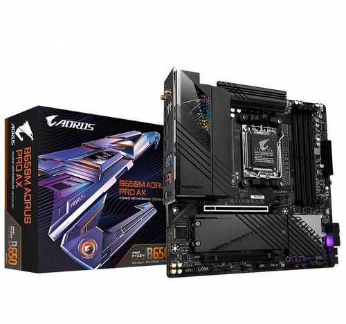 Материнская плата gigabyte b650m aorus pro ax (rev