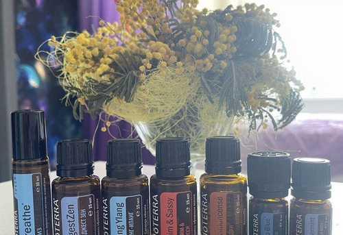 Эфирные Масла Doterra Мята, Дайджестзен, Ладан