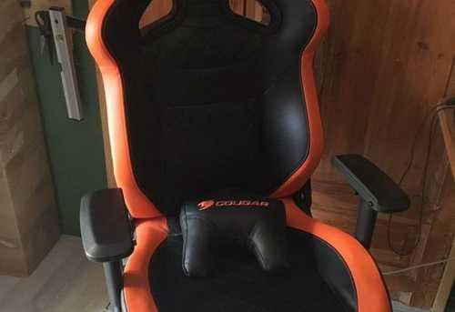 Компьютерное кресло бу cougar titan orange