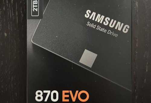 SSD samsung 870 EVO 2tb, SATA 2,5