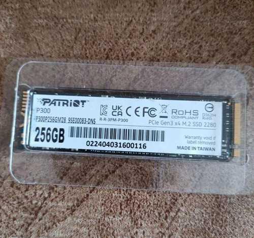 SSD накопитель Patriot P300 P300P256GM28 256гб