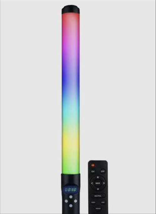 Светодиодная заряжаемая лампа RGB light stick