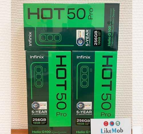 Infinix Hot 50 Pro  4G, 8/256 ГБ