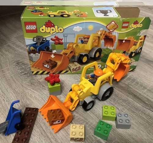 Lego duplo 10811 Экскаватор погрузчик