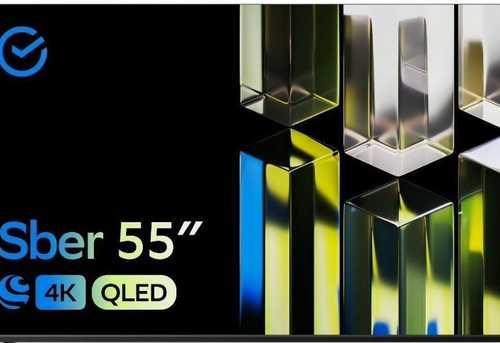 Новый телевизор Sber 55" (139 см ) UHD 4K qled