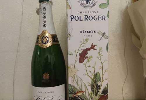 Бутылка из-под шампанского Pol Roger