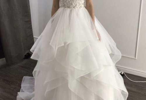 Свадебное платье 40 42 пышное