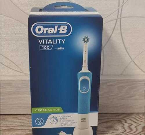 Зубная щетка oral b vitality cross action